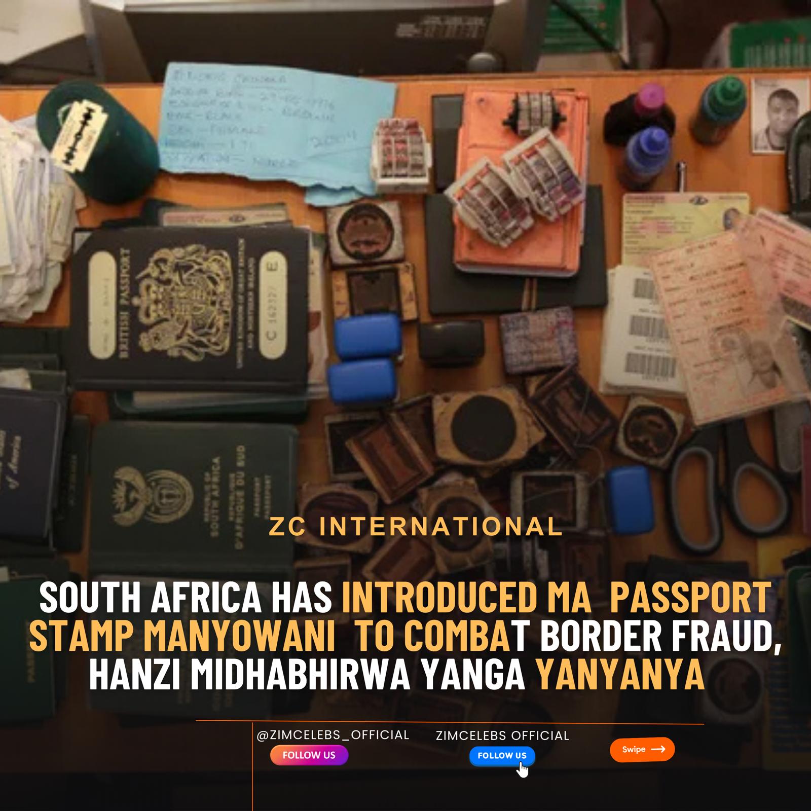 South Africa Rolls Out High-Security Immigration Stamps to Combat ...